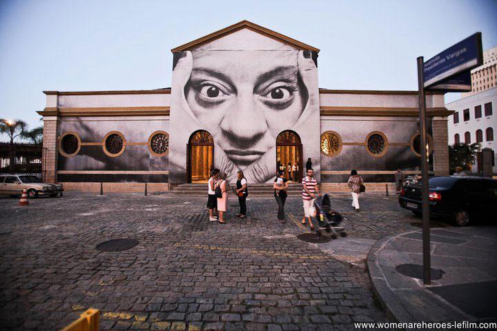 Photography for Change | JR "Women are Heroes"