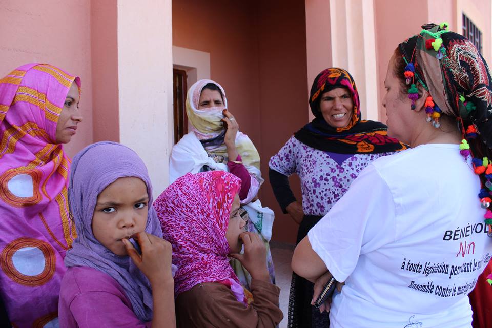 Awareness-raising caravans to protect girls from child marriage in Morocco