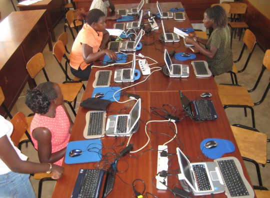 Give women in rural Uganda access to computer and business training ...